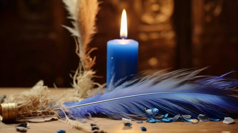 Finding A Blue Jay Feather Spiritual Meaning + Symbolism