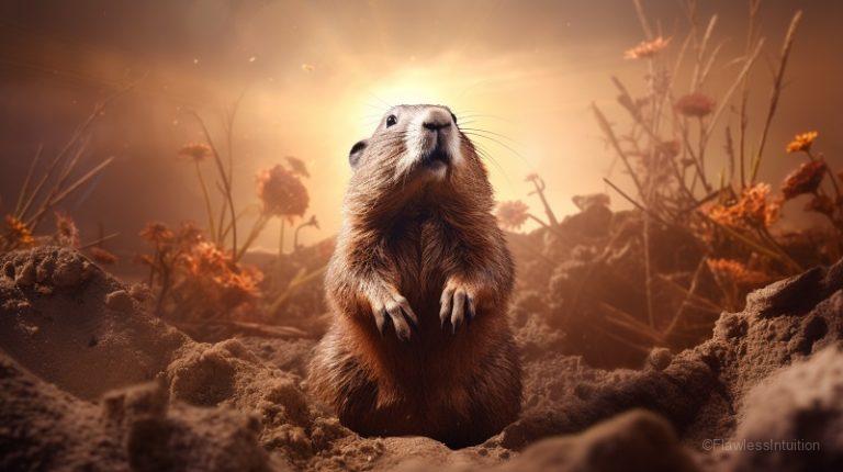 Groundhog Spiritual Meaning & Symbolism (Good Luck, Wealth?)