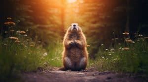 Groundhog Spiritual Meaning & Symbolism (Good Luck, Wealth?)