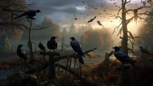 Crows Gathering In Large Numbers - Top 5 Spiritual Meanings