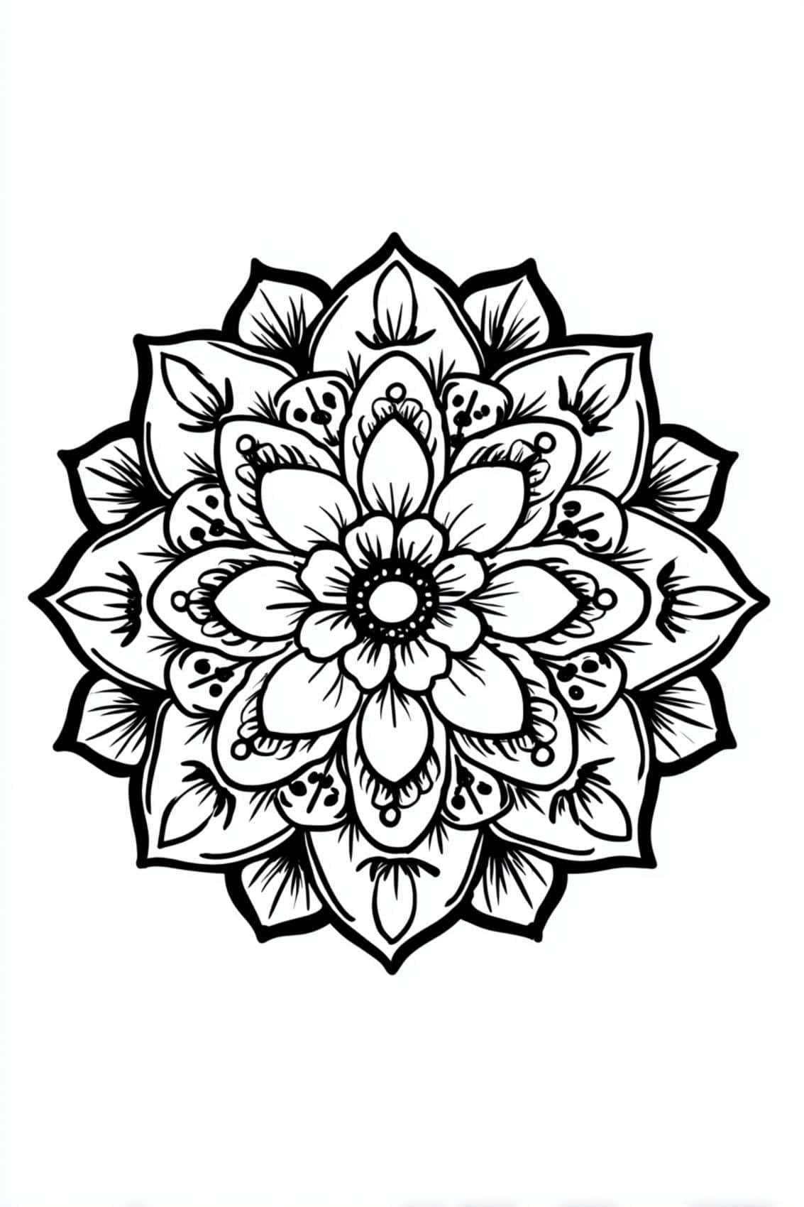 31+ Free Printable Stress Relief Coloring Pages For Adults (+Mandalas)