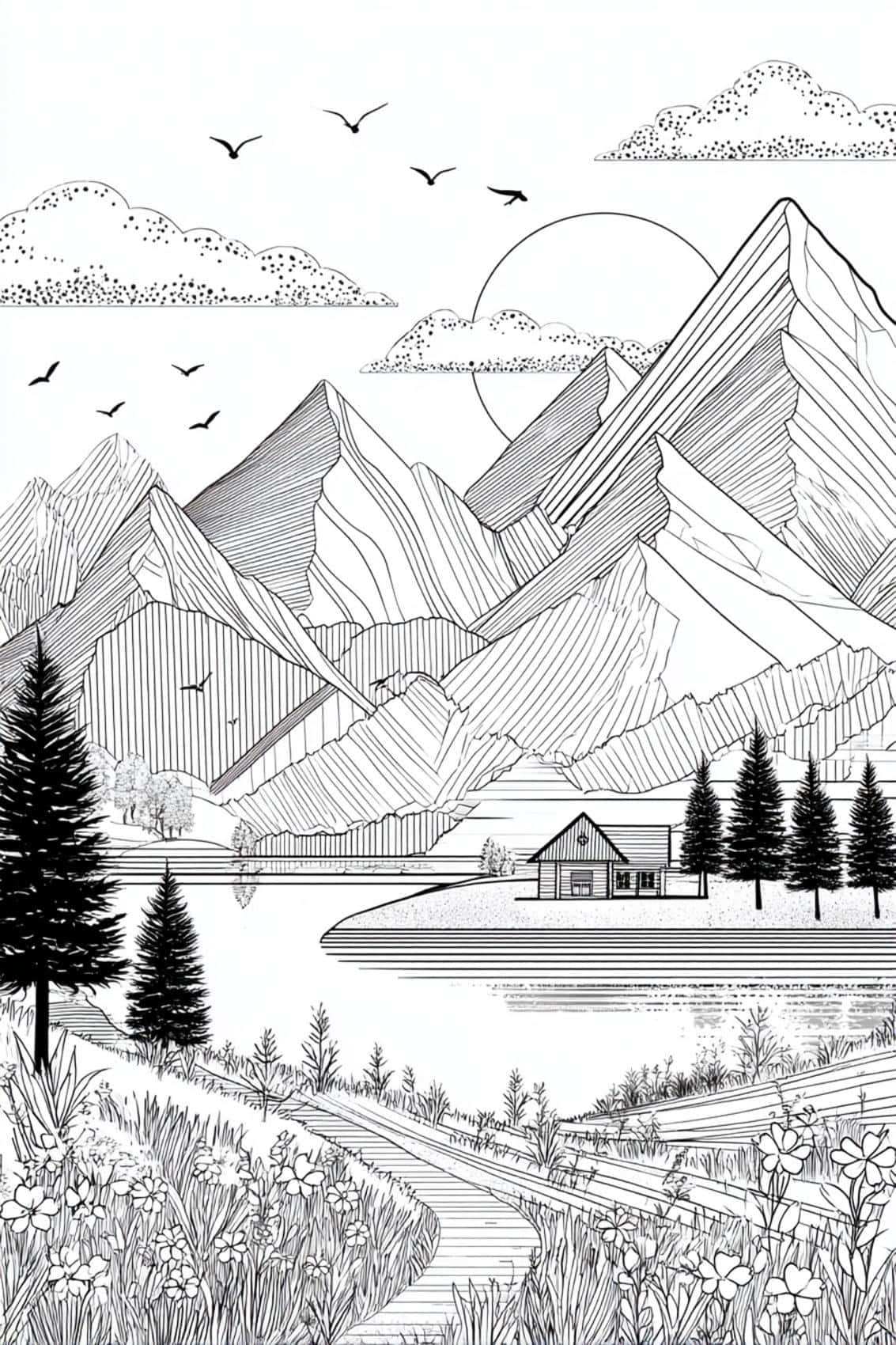 20+ Mindfulness Coloring Pages For Adults (Free Printable)