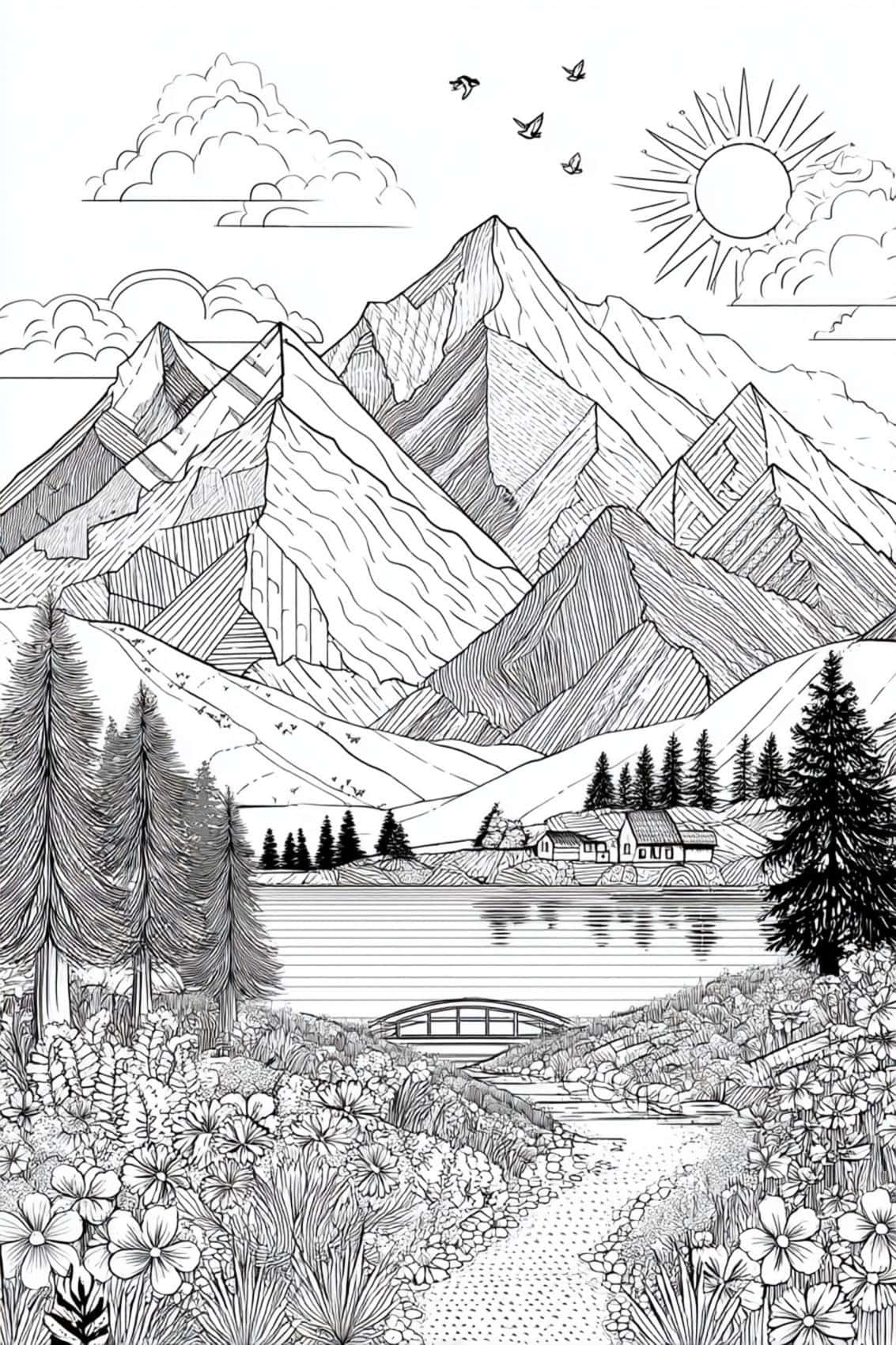 20+ Mindfulness Coloring Pages For Adults (Free Printable)