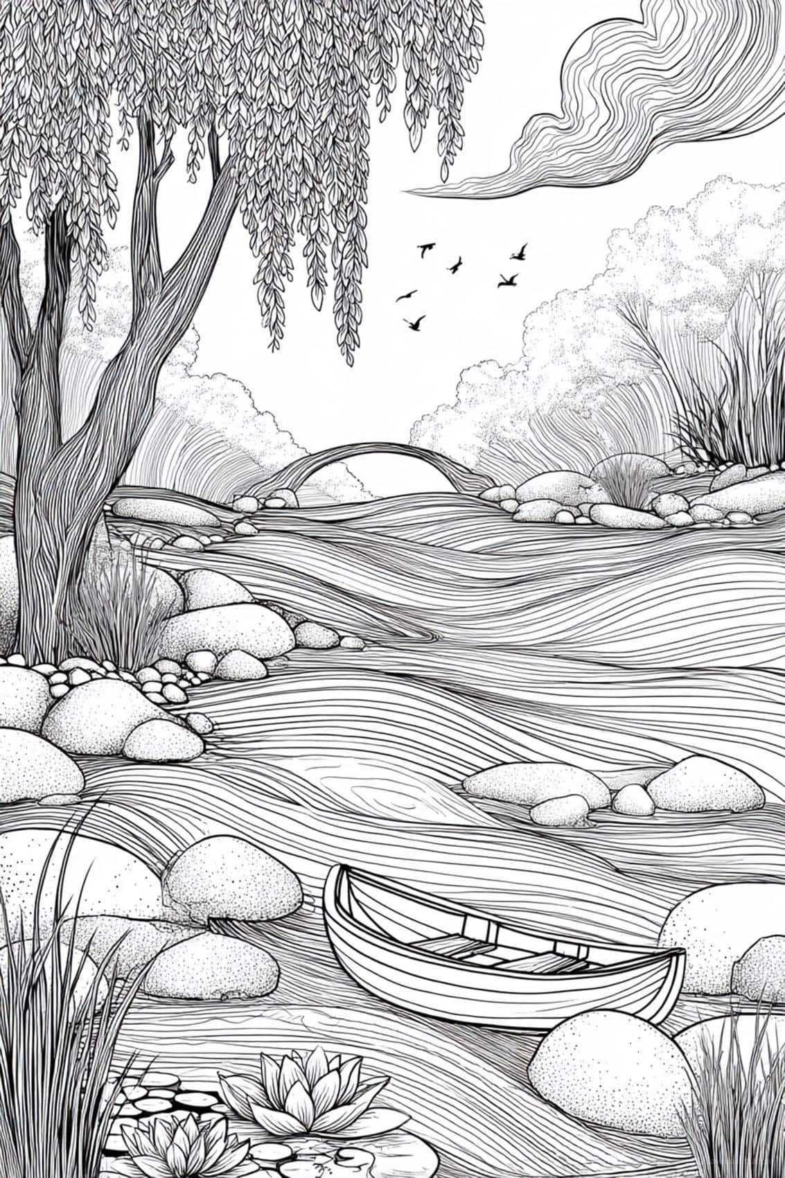 20+ Mindfulness Coloring Pages For Adults (Free Printable)